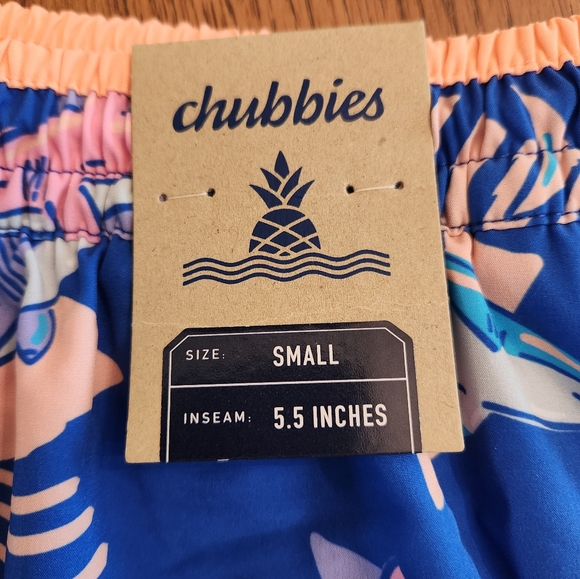 chubbies | Swim | New Chubbies The Daddy Sharks Swim Trunks 55 Inseam ...